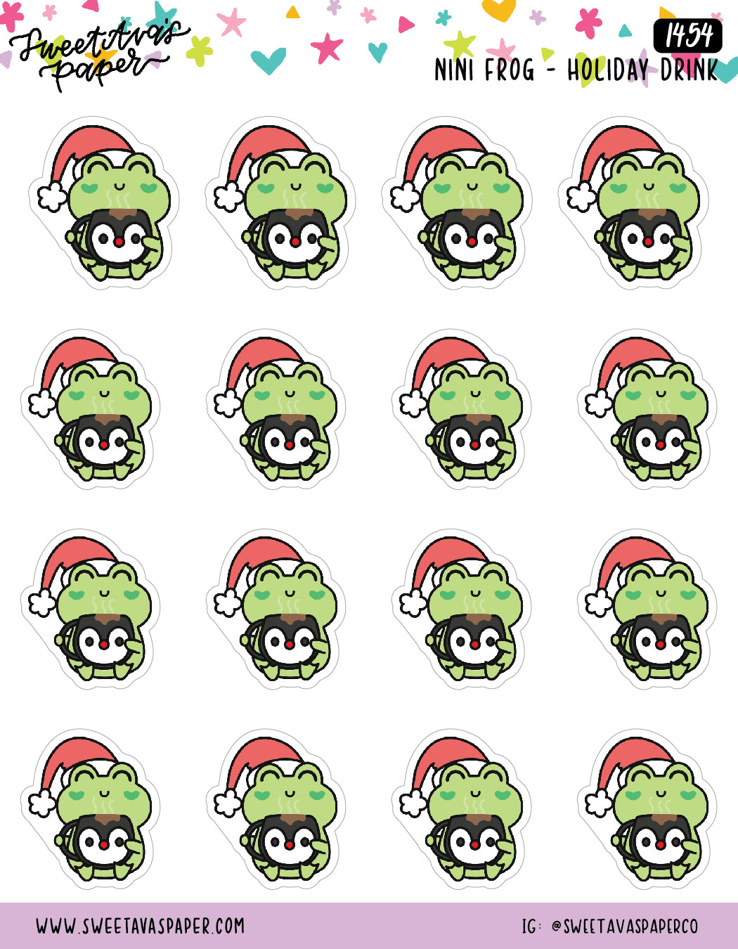 Penguin Mug - Hot Cocoa - Nini The Frog - [1454] – Sweet Ava’s Paper